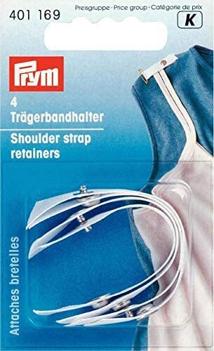 Prym White Shoulder Strap Retainers - 4 Pieces | eBay UK