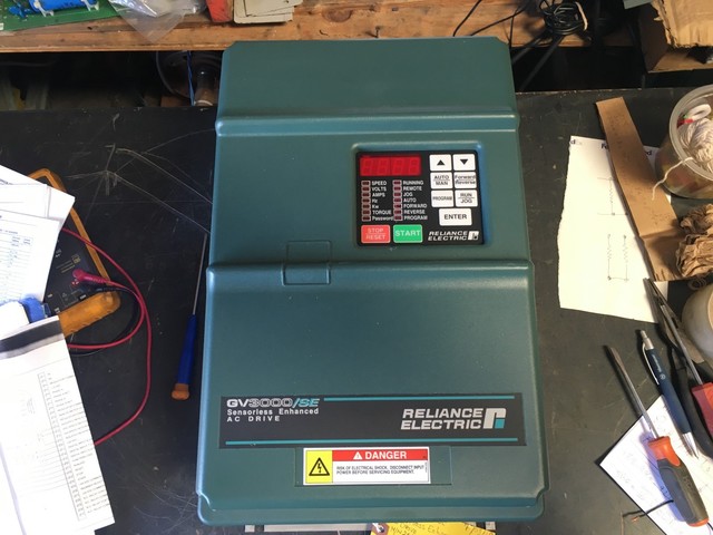 Reliance Electric Gv3000 VTAC 7 25 HP 25G4260 AC Drive Tested OK for ...