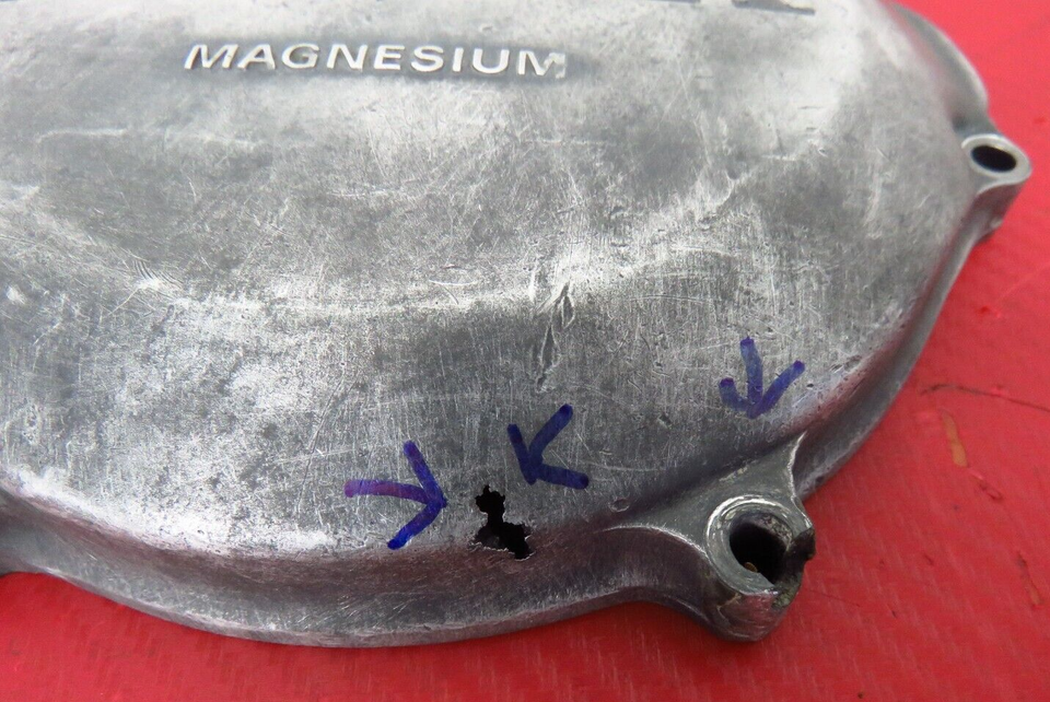 2003 Honda CR250R Clutch Cover cap outer # 11342-KZ3-L20 NEEDS REPAIR ...