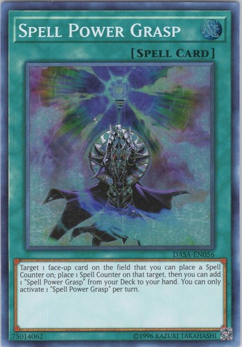 Spell Power Grasp MP DASA Dark Saviors Yugioh | eBay