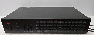 Vintage Nikko Graphic Equalizer Model EQ-500 Component Stereo System | eBay
