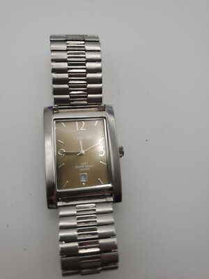 Cherokee Men SilverTone Japan Movt Analog Quartz Watch Second Hand ...