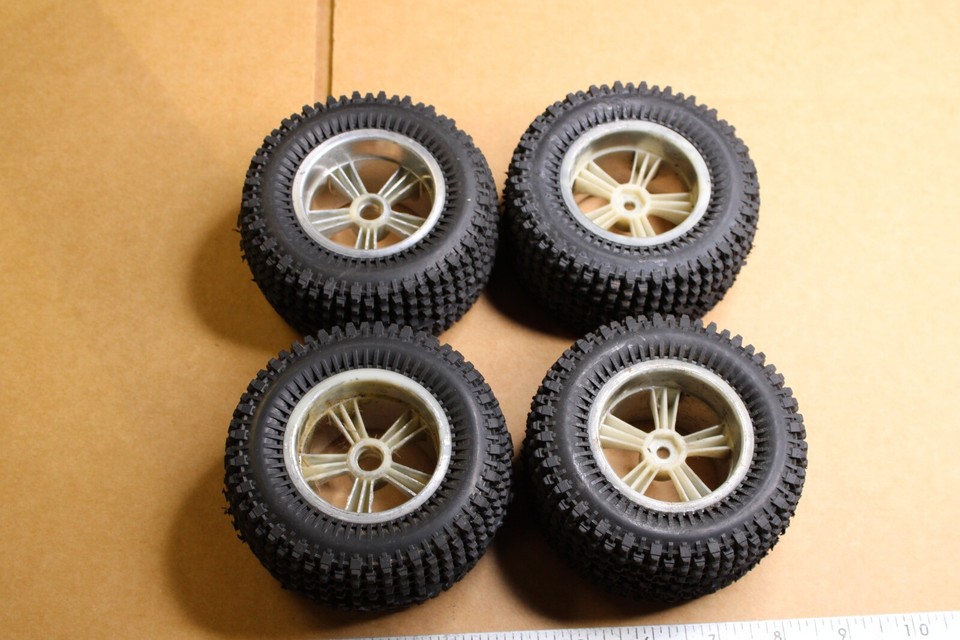 1:10 Vintage RC Car WHEELS w/ Proline Gladiator 2.2x2.0 Pro 170 TIRES ...