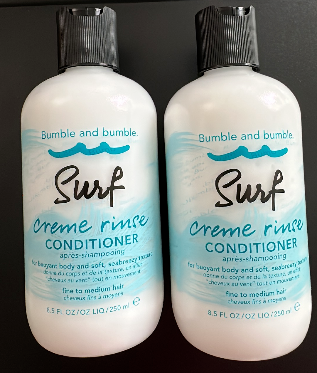 2 Bumble and Bumble Surf Creme RINSE CONDITIONER 8.5 Oz 250 mL ea tot 500ml F325 | eBay