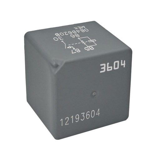 Relay 12193604 3604, 4 Pin 12V - Compatible for Chevy GMC GM Buick A/C ...