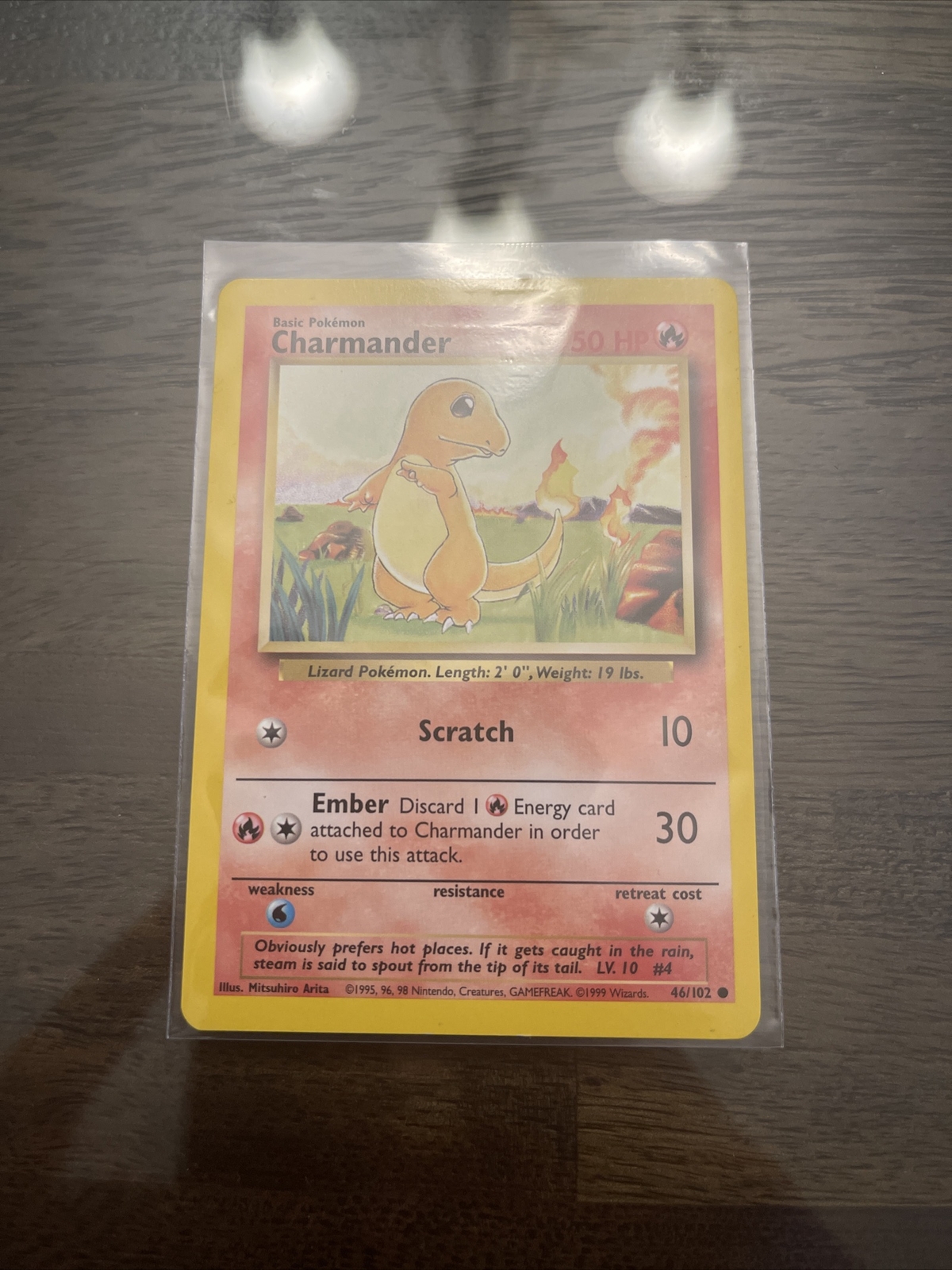 Pokémon TCG Charmander Base Set 46/102 Regular Unlimited Common | eBay