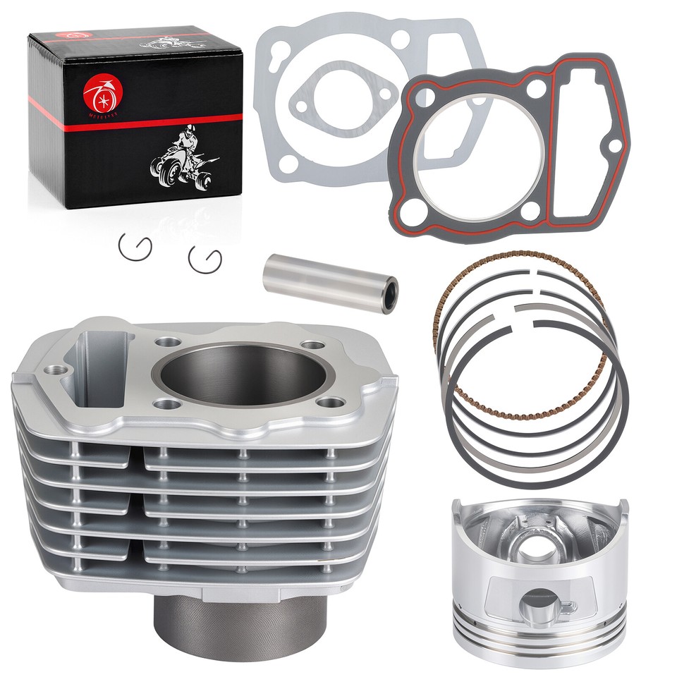 63mm STD Cylinder Piston Top End Rebuild Kit For Honda XR200 XR200R ...