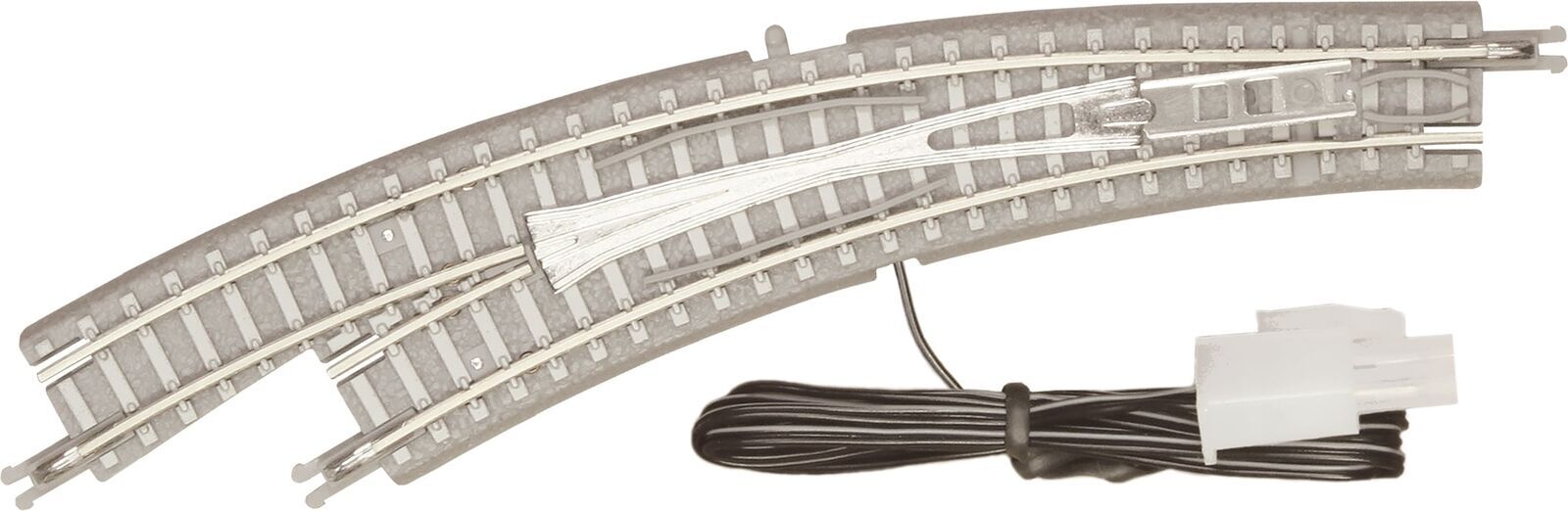 Rokuhan R057 PC TRACK Curved Remote turnout(Left hand)R195mm 30deg ...