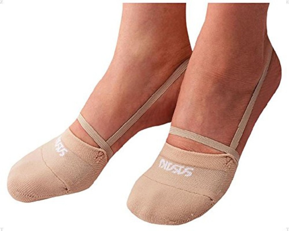 Sasaki Japan RG Rhythmic Gymnastics Half Demi Shoes Socks 153 Beige ...