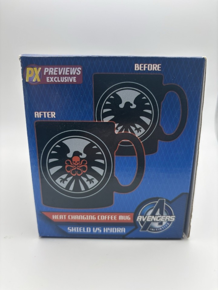 Marvel Avengers SHIELD HYDRA PX HEAT CHANGE MUG | eBay
