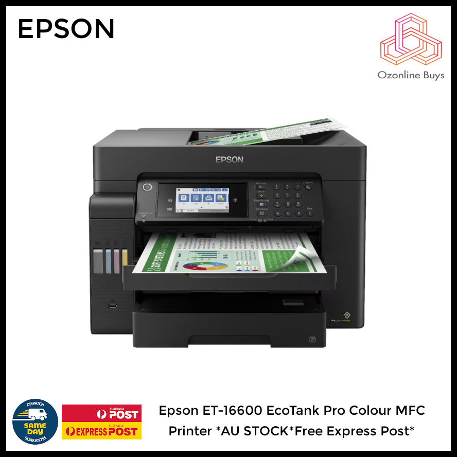 Epson ET-16600 EcoTank Pro Colour MFC Printer *AU STOCK* 9314020631917 ...