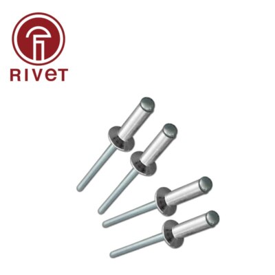 15977 4-4.8M Aluminum Steel Blind Rivet Head Pop Open Type Multi Size ...