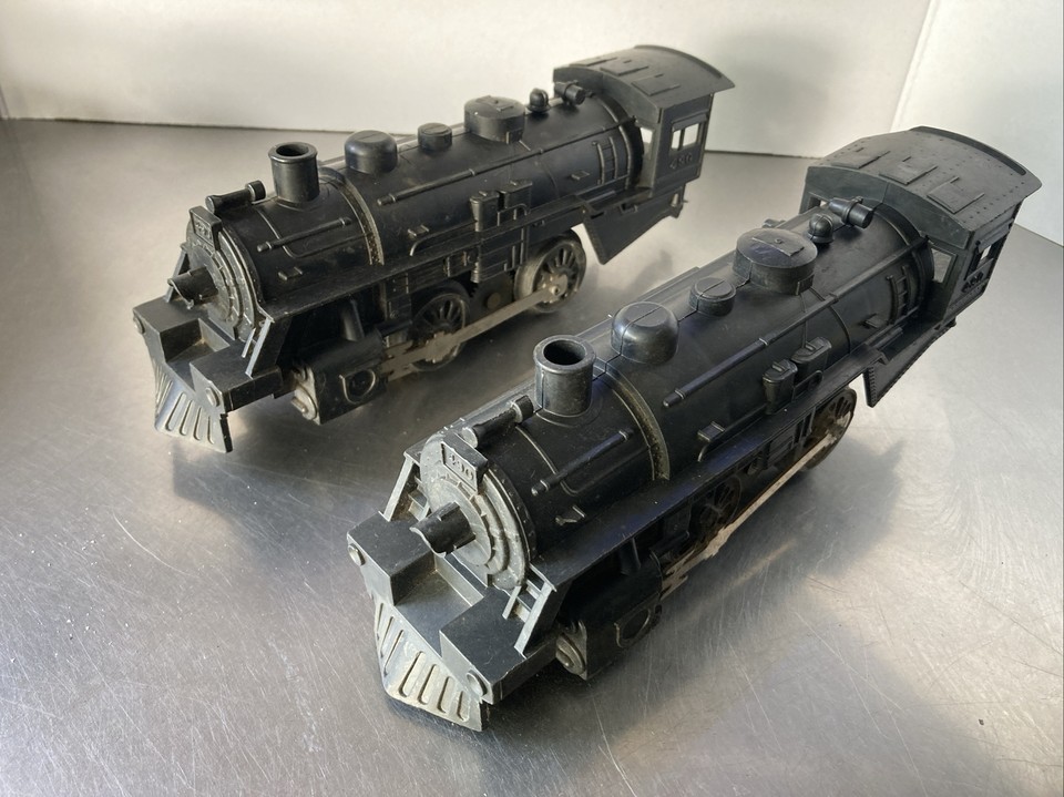 Two Vintage MARX O/O27 Gauge 0-4-0 Steam Engine Locomotive 400’s | eBay