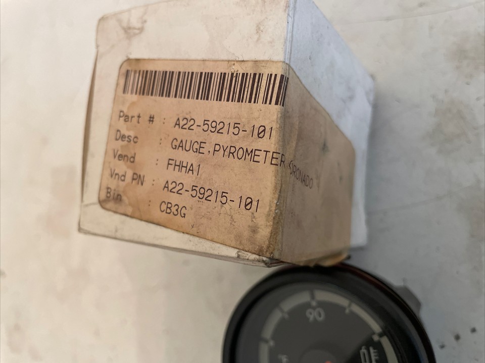 GENUINE FREIGHTLINER PYROMETER GAUGE NEW OEM A22-59215-101 | eBay