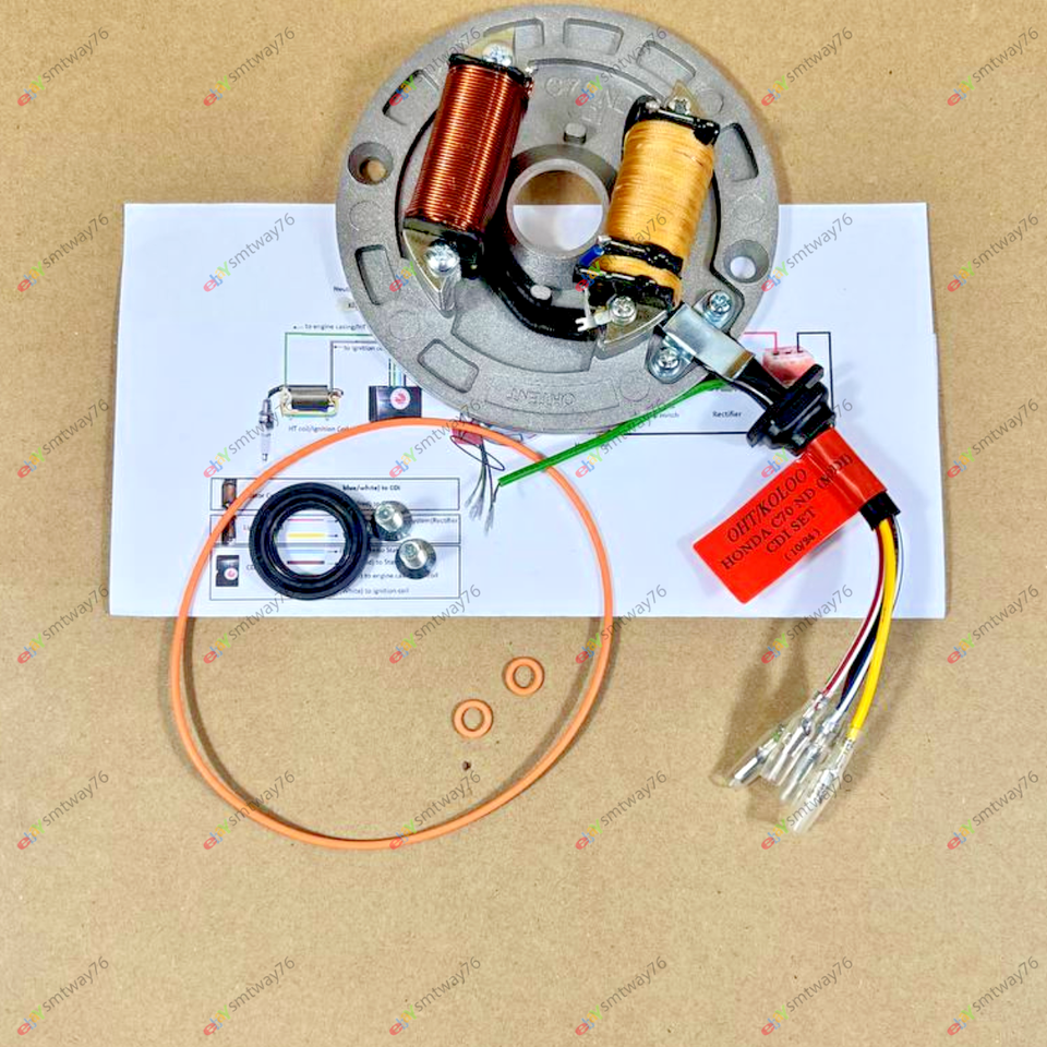 Fit For Honda CT70 CT70H XL70 ATC70 GBO Ignition CDI Conversion Kit ...