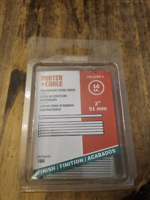 porter cable 2" 16ga nails qty 1000 | eBay