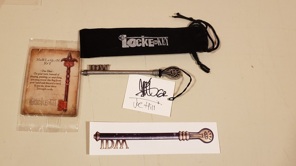 LOCKE & KEY IDW KEY - 2011 COMIC CON # 156 OF 500 SIGNED BY JOE HILL | eBay