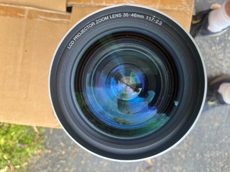 LCD Projector Zoom Lens 35-46mm 1:1.7 - 2.3 a pull - not tested | eBay