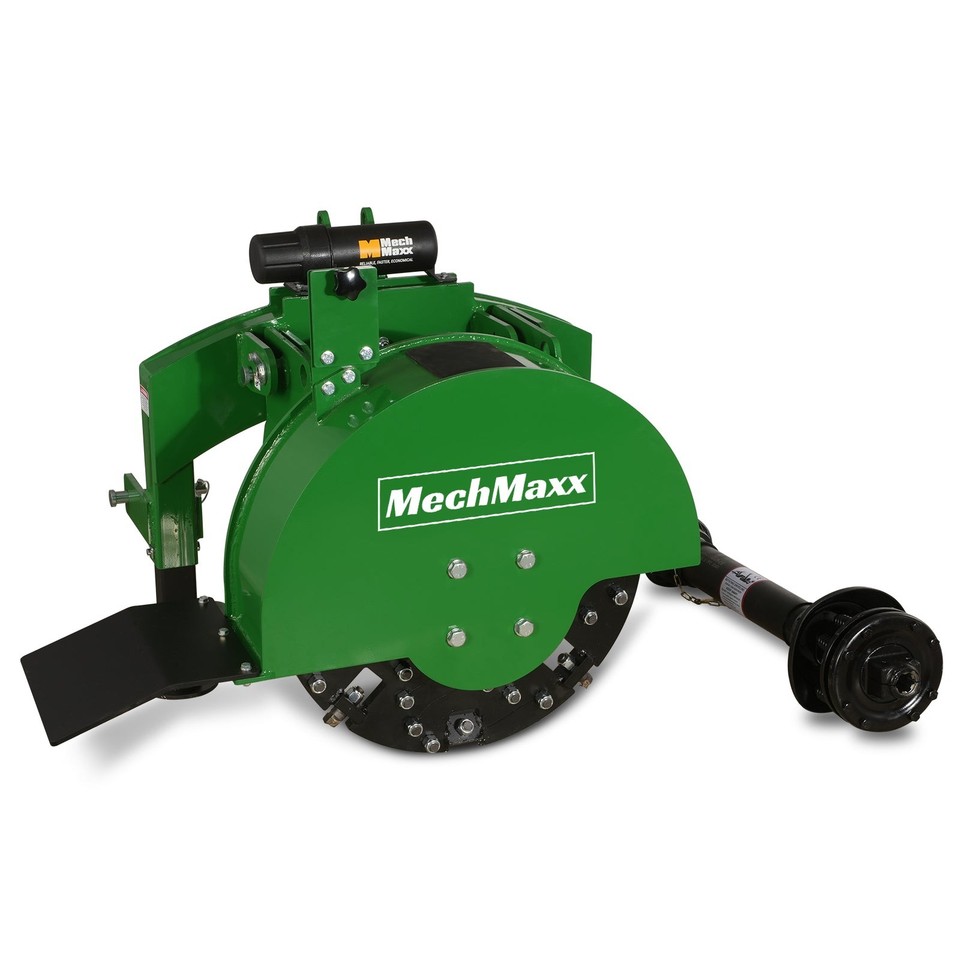 MechMaxx 3-Point PTO Stump Grinder For 15-45hp Tractor, 24'' Flywheel ...