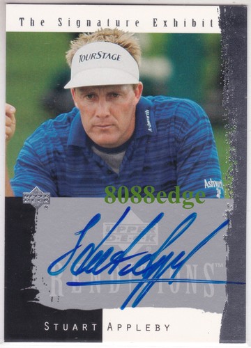 2003 UPPER DECK SIGNATURE EXHIBIT AUTO: STUART APPLEBY #SA AUTOGRAPH ...
