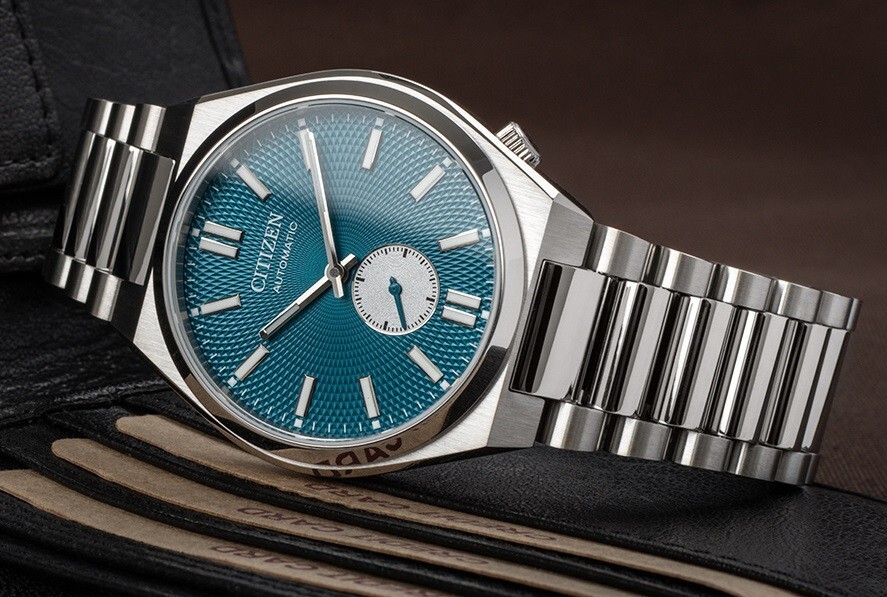 Citizen NK5010-51L Tsuyosa Small Second Hand Automatic Blue Analog Men ...