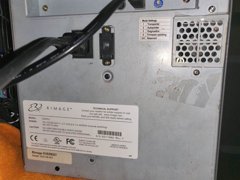 Rimage Everest 2 Professional Disc Thermal Printer | eBay