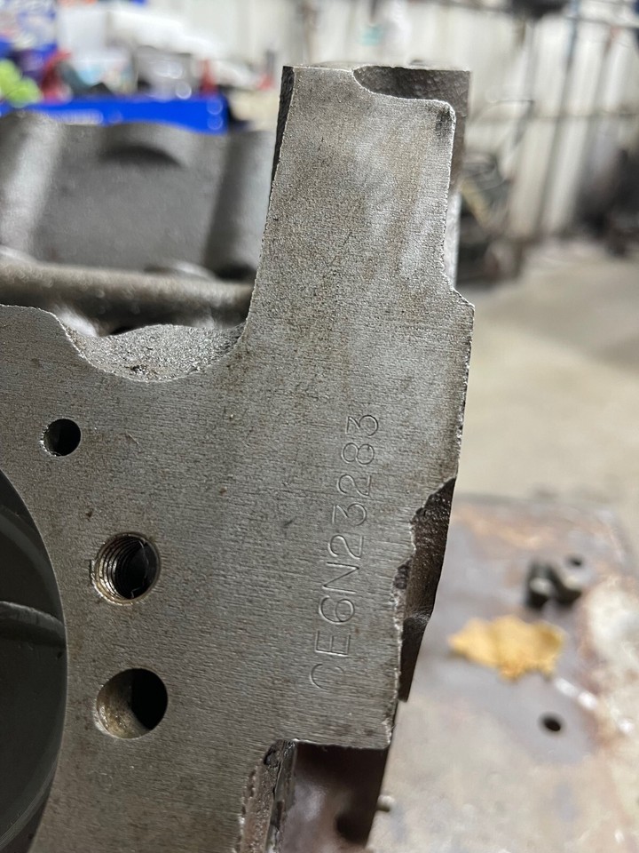 NOS GM Fitted 327 Engine Block 3959512 3970138 | eBay