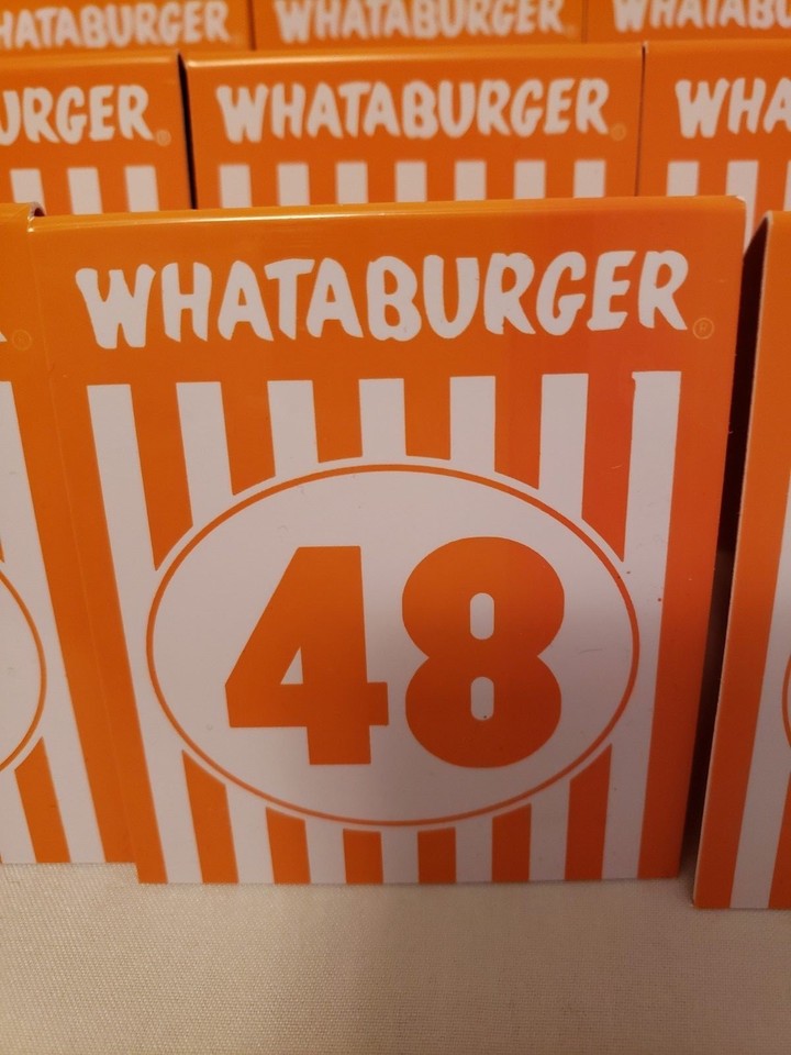 Individual WHATABURGER Restaurant Table Tent Numbers - Modern Glossy | eBay