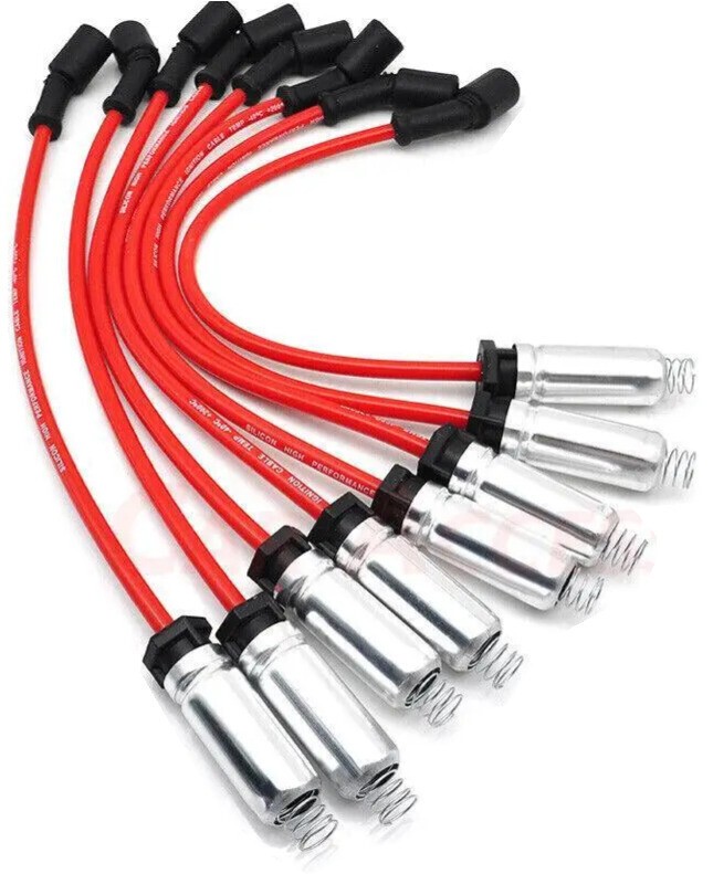 8pcs 9748HH Wires & 41-962 19299585 Spark Plugs For Chevrolet GMC 4.8L ...