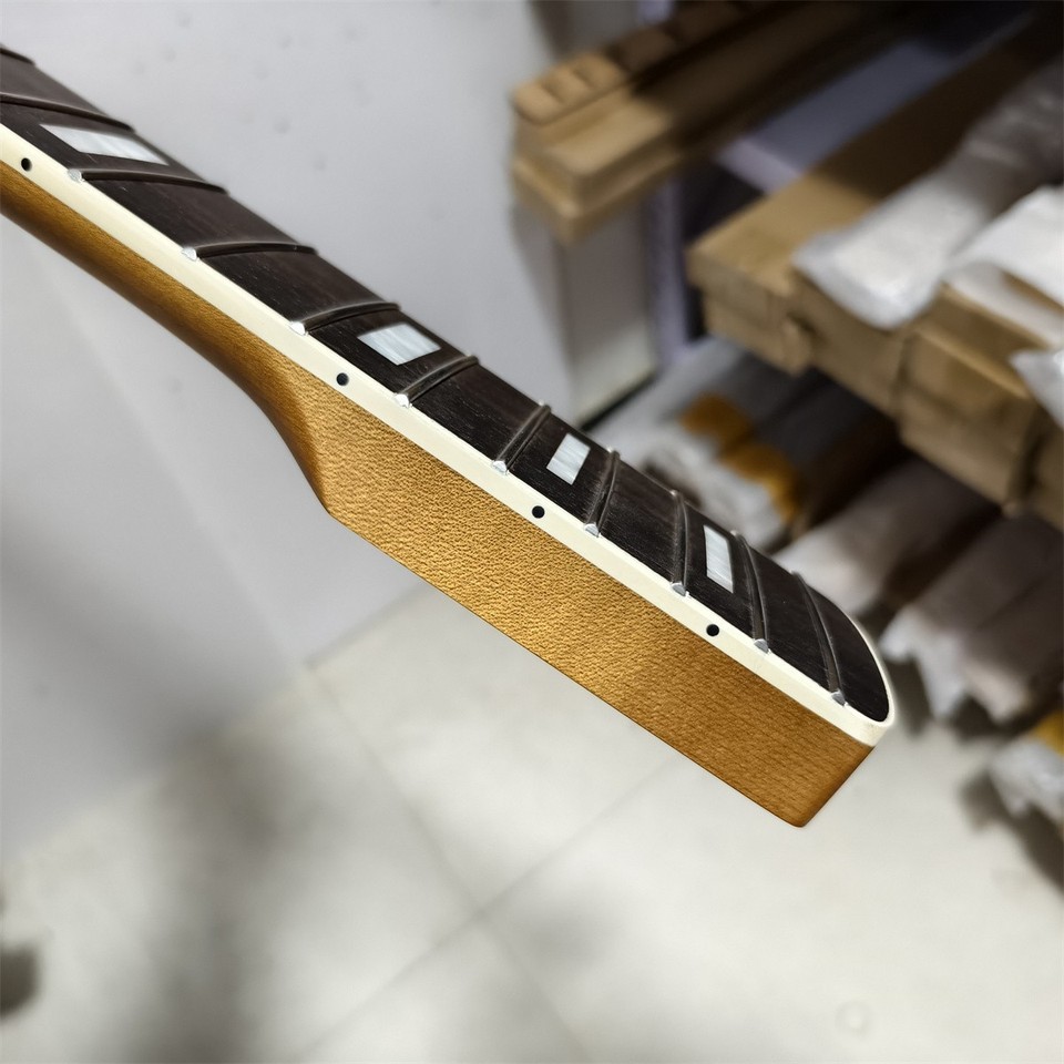 20 fret 5 String Roasted Maple bass guitar neck 34 inch rosewood part ...