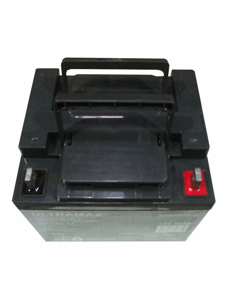 2 X 12V 50Ah (as 40Ah & 45Ah) CTM HOMECARE, SUNRISE MEDICAL, MEDICARE ...