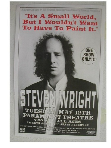 2 Steven Wright Poster Concert | eBay