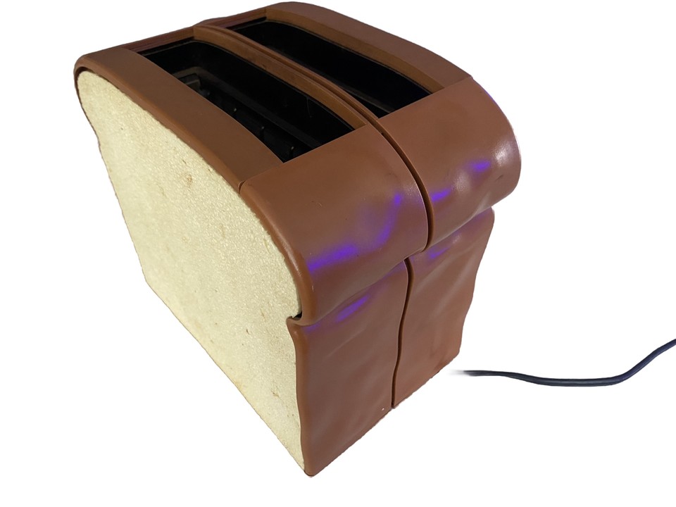 ️ Majestic Vtg Bread Shaped Toast Toaster Fake Food 80s Pop Art | eBay