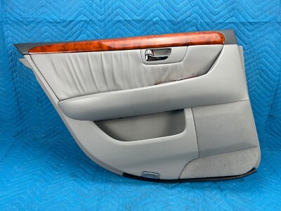 Lexus LS430 Rear Door Interior Wood Trim Panel LH w/ Handle Ash:LA10 04 ...