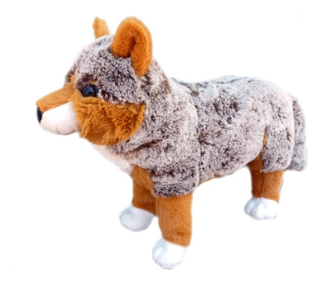 ADORE 14" Standing Jacob the Red Wolf Stuffed Animal Plush Toy | eBay