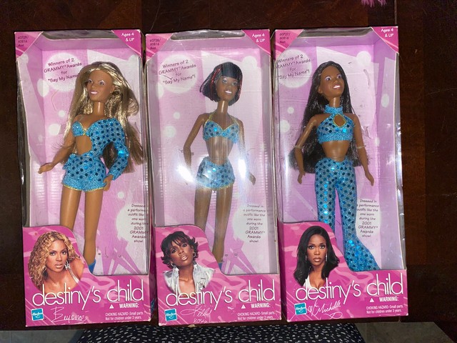 Destiny’s Child barbie set 3 nrb hasbro beyonce kelly michelle ...