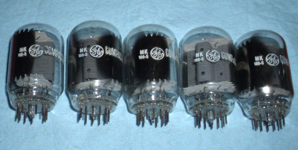 5 pcs. boxed type 6JN6 output tube- GE- same codes | eBay