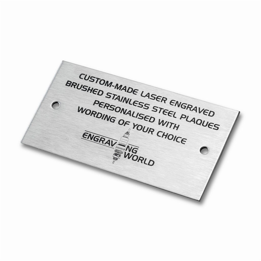 Stainless Steel Plaques High Quality Stainless Steel Signs Order