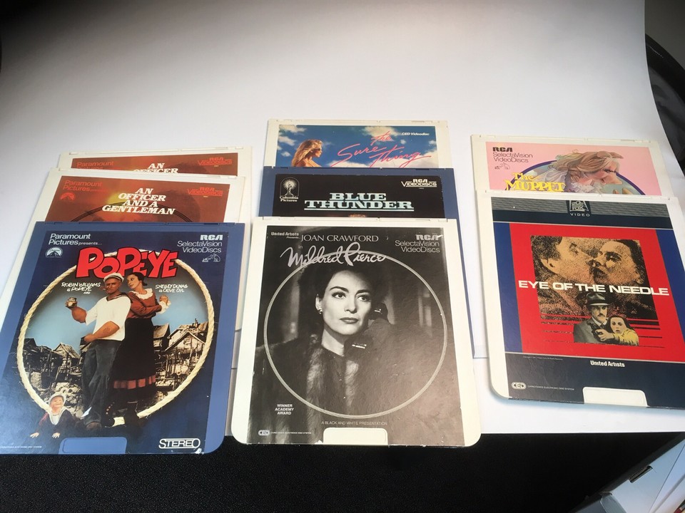 MEGA Collection SELECTAVISION CED PLAYER- by Realistic NEW with New ...