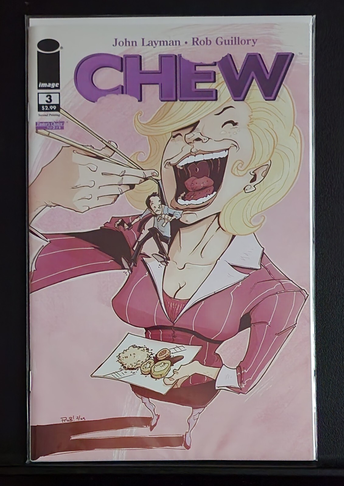 Image Comics Chew #3 July 2009 2nd Print Cover Rob Guillory Art | eBay