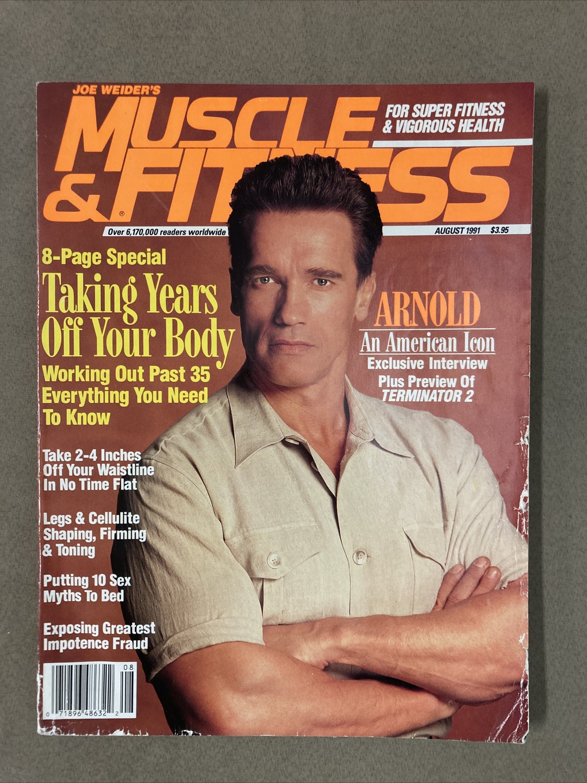 Arnold Schwarzenegger Terminator 2 Muscles