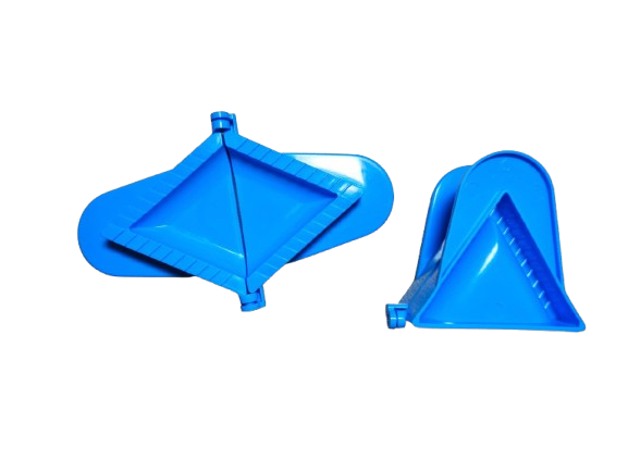 2Pcs Triangle Dumpling Maker Mold Dough Press Meat Pie Pastry Empanada ...