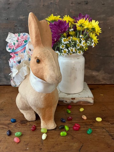 Vintage German Rabbit/Candy Container | eBay
