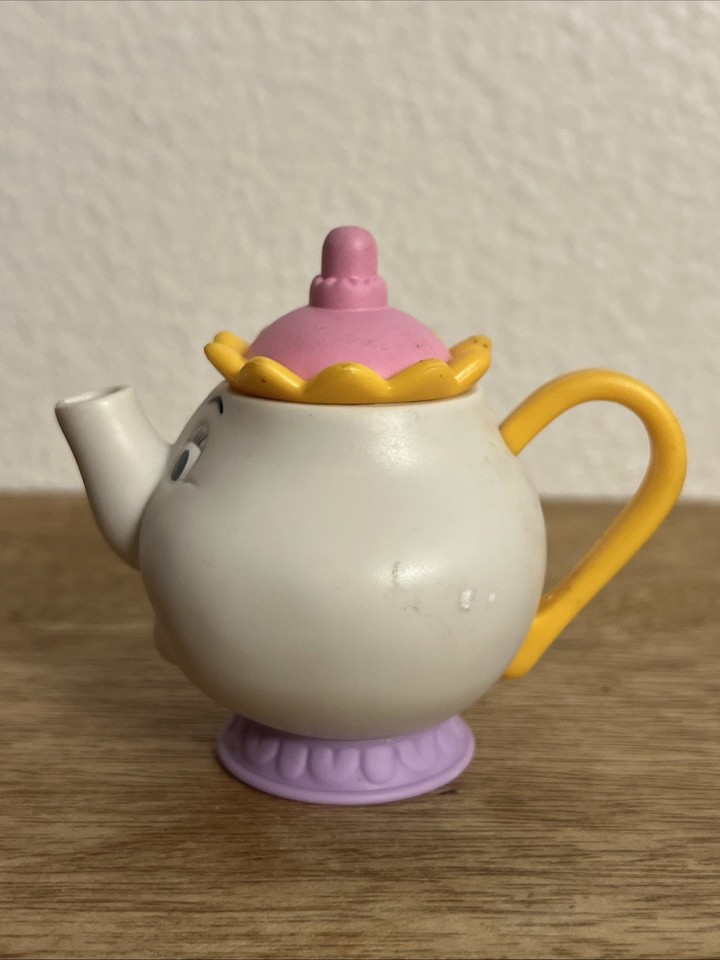 Mrs Potts Tea Pot Disney Beauty And The Beast 3.5” Figure Plastic Toy ...