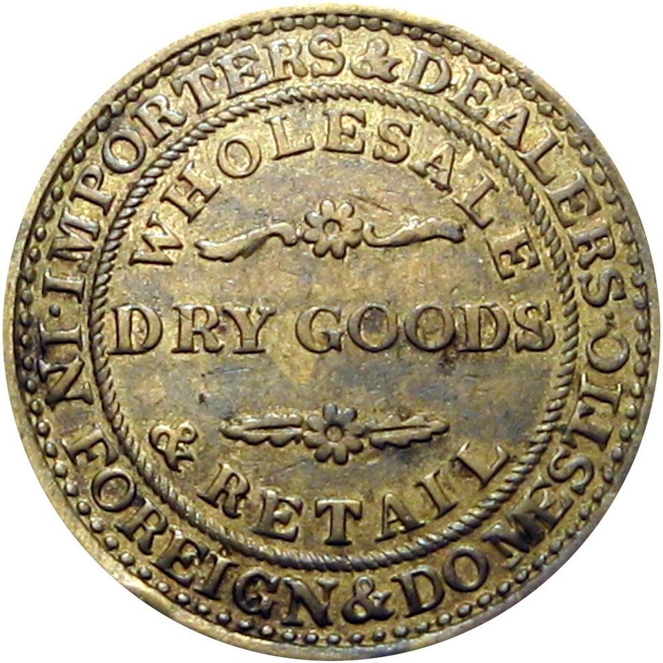1837 Philadelphia Pennsylvania Hard Times Token Isaac Barton & Co HT ...