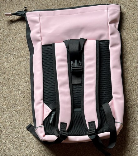 BEAGLES Originals. Pink Waterproof Rucksack. 15.6”. Laptop. 2 Zip ...