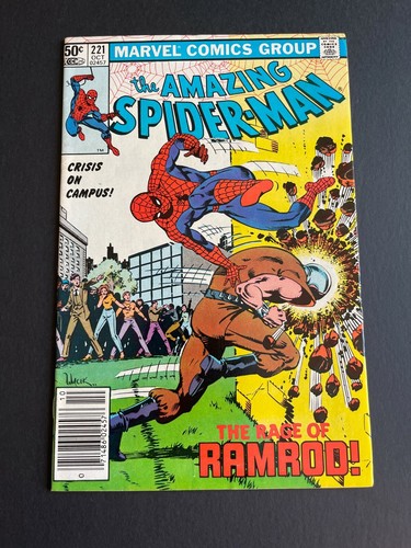 Amazing Spider-Man #221 - Ramrod Appearance (Marvel, 1981) VF/NM | eBay