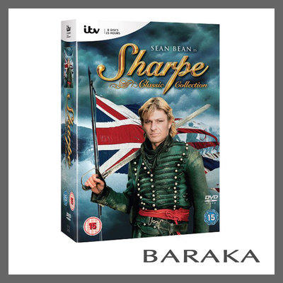Sharpe Classic Collection The Complete Season 1, 2, 3 & 4 DVD Box Set 1 ...