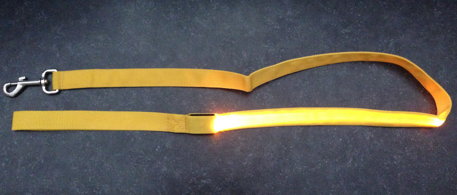 4FT LED PET GLOW-IN -THE-DARK LEASH dog cat night safety neck flash ...