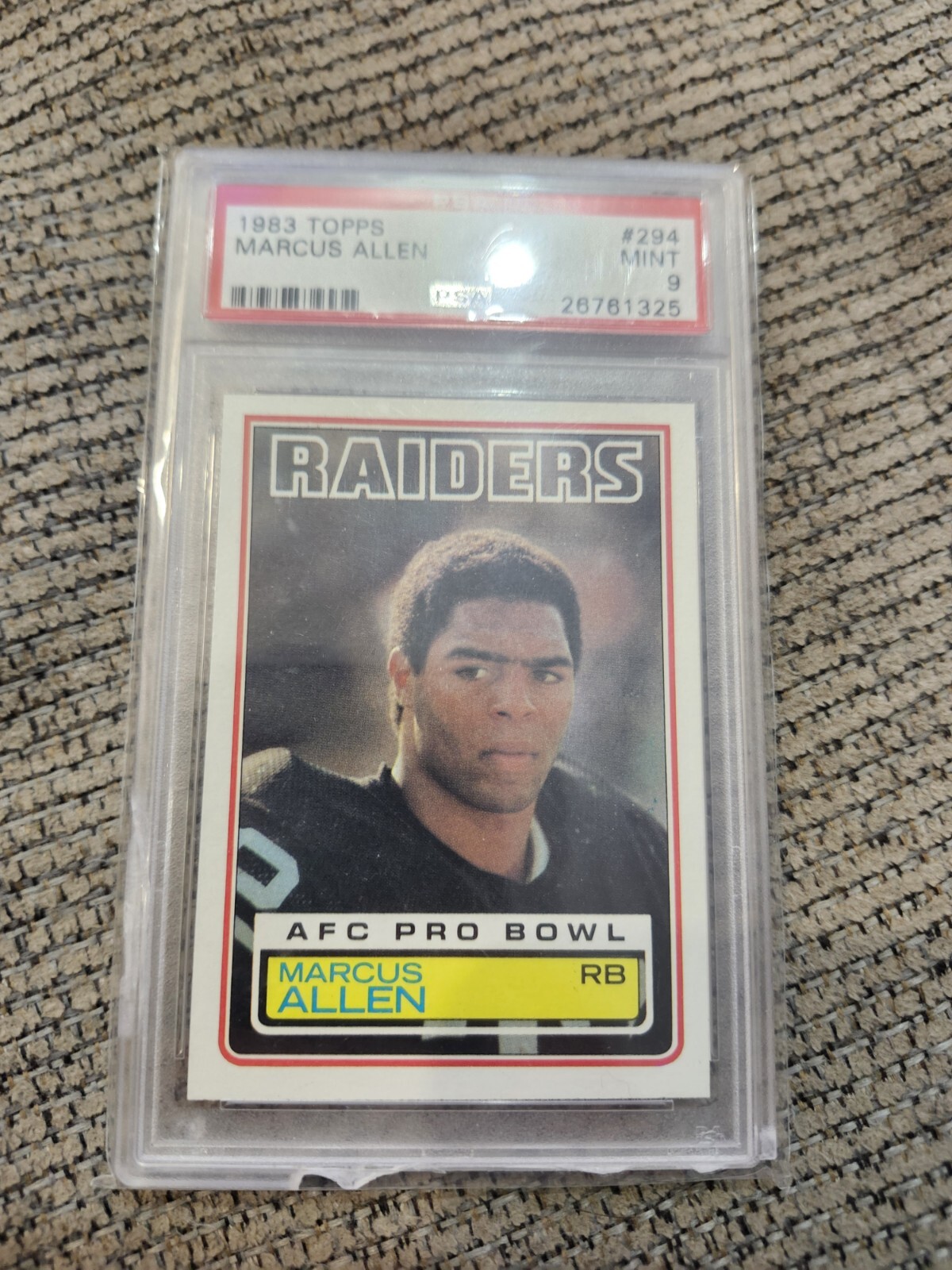 1983 Topps - #294 Marcus Allen (RC) PSA 9 | eBay